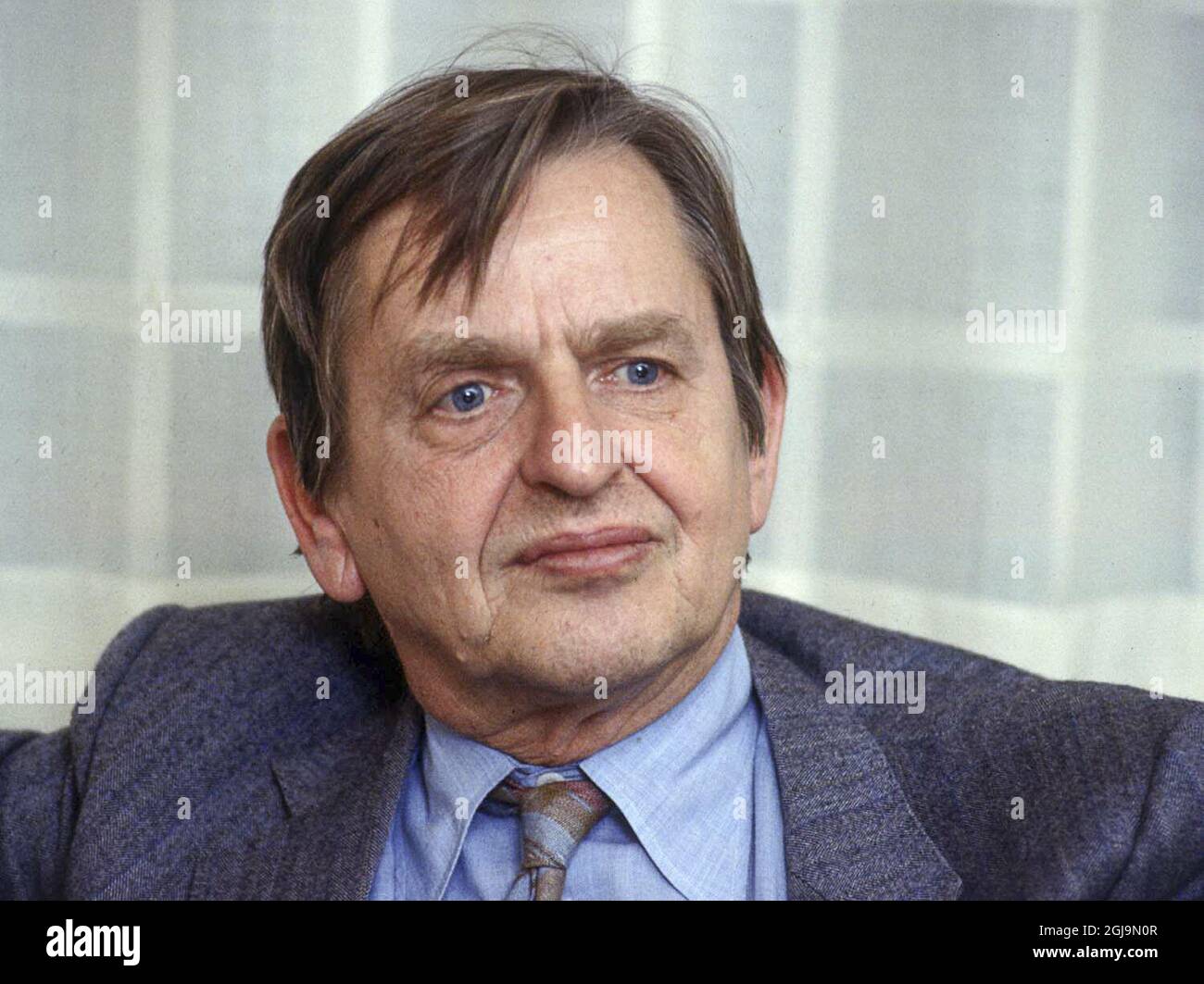 Olof palme 1984 hi-res stock photography and images - Alamy
