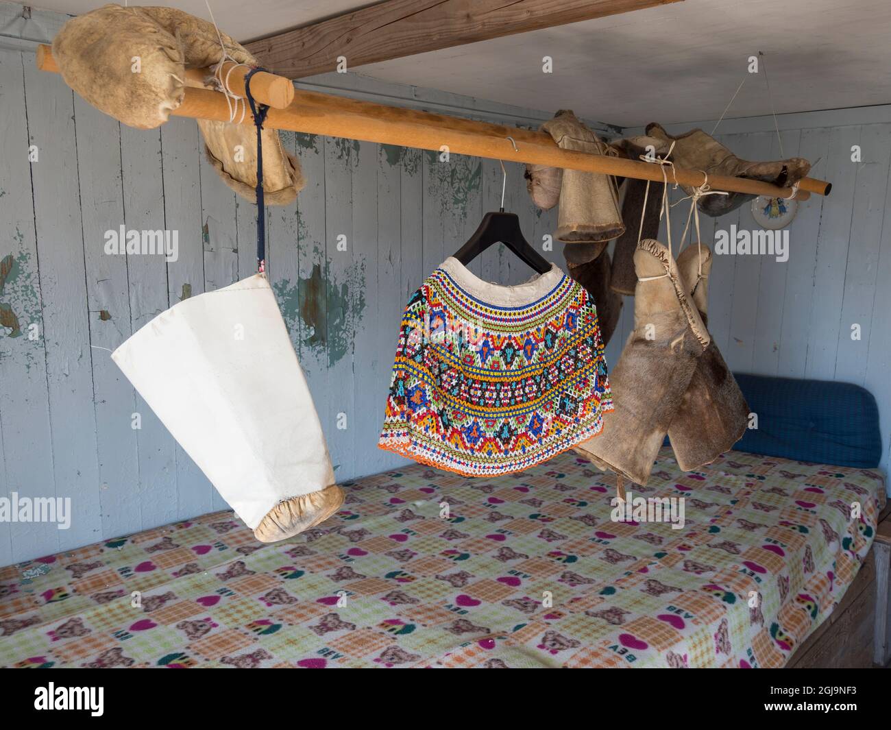 Traditional peat and stone house, used until 1985, now part of the ...