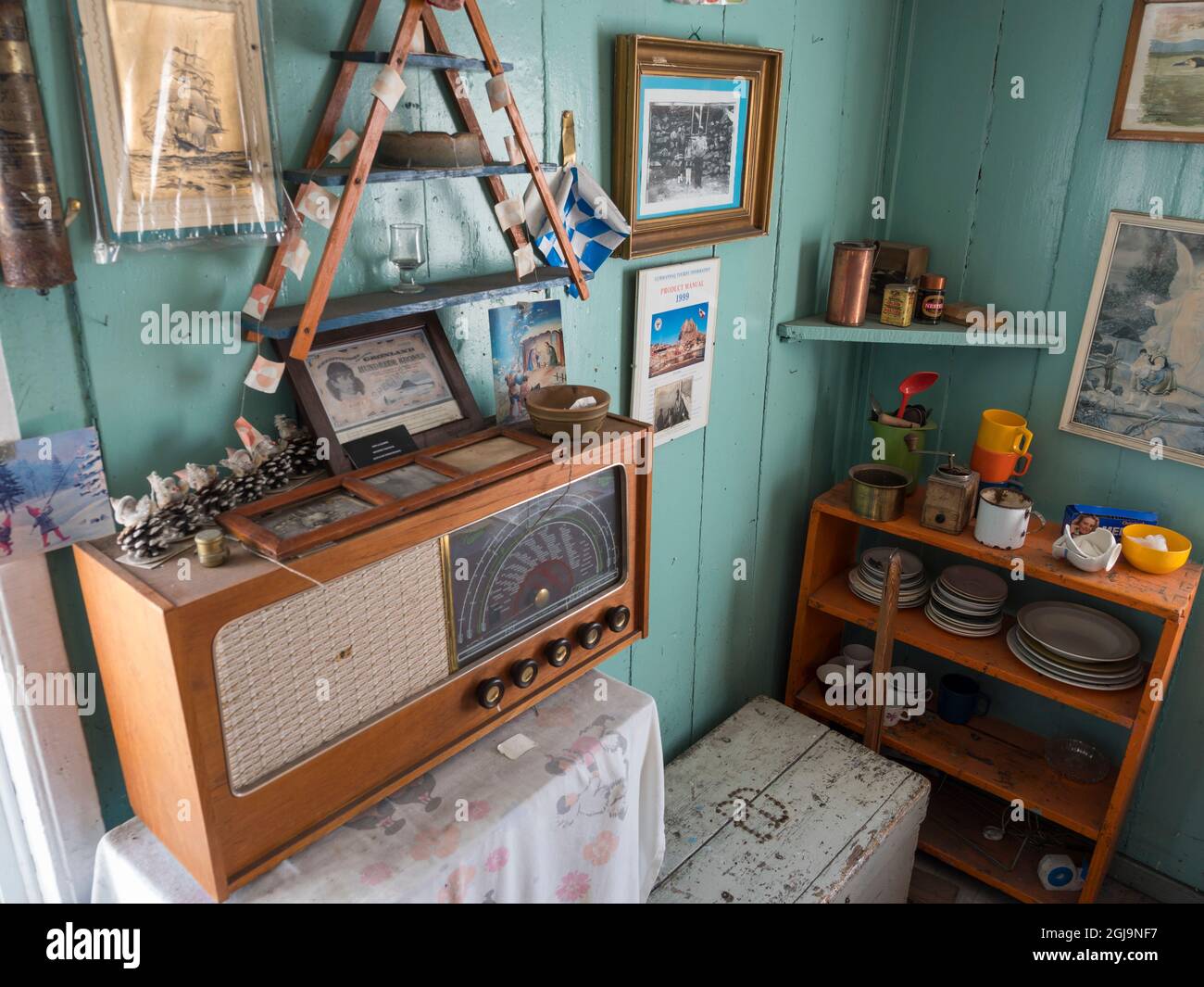 Traditional peat and stone house, used until 1985, now part of the ...