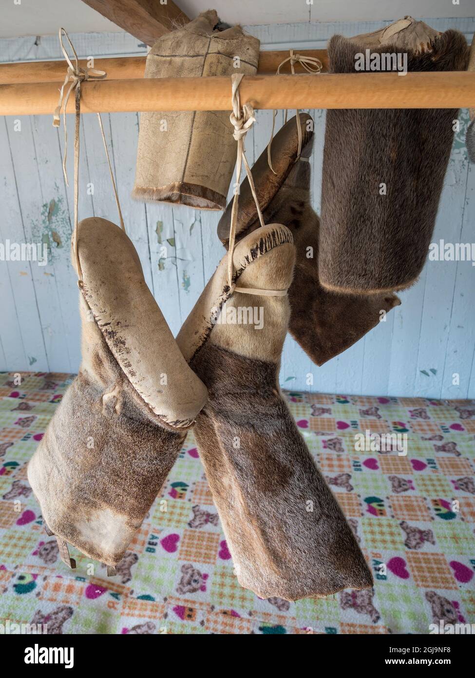 Traditional peat and stone house, used until 1985, now part of the ...