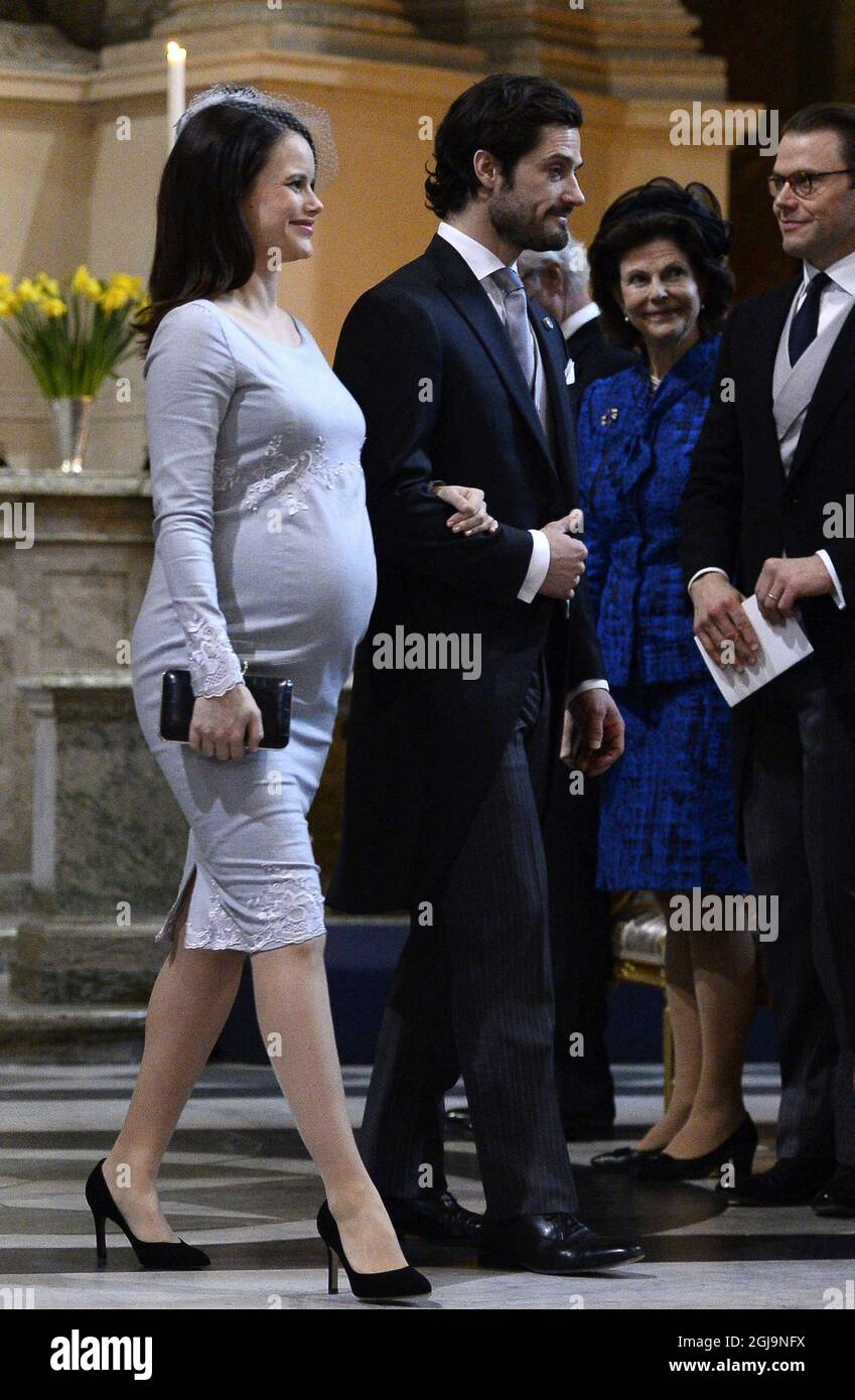 STOCKHOLM 2016-03-03 Prince Carl Philip and Princess Sofia at the Ã¢Â ...