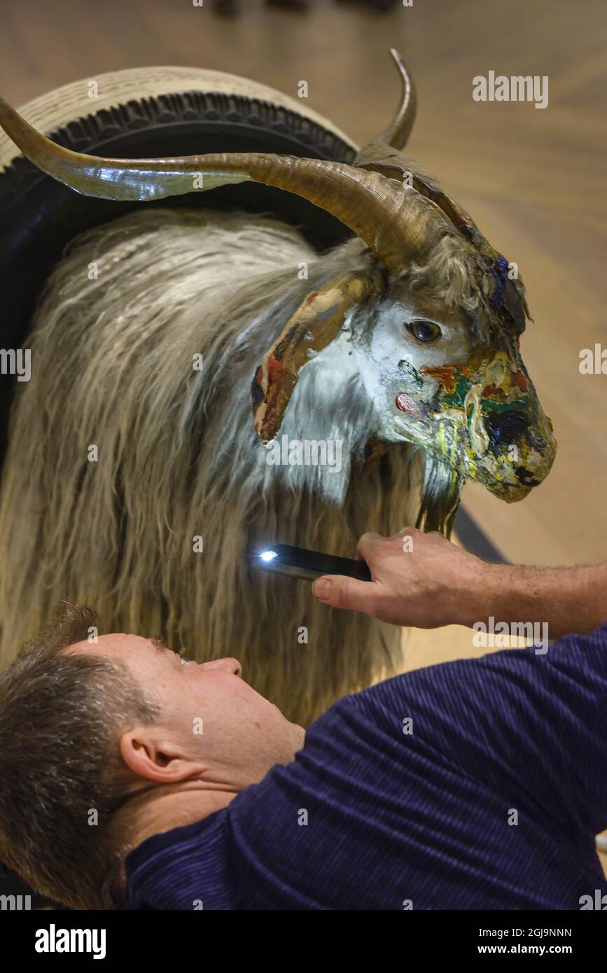 Robert Rauschenberg Monogram 1955 59