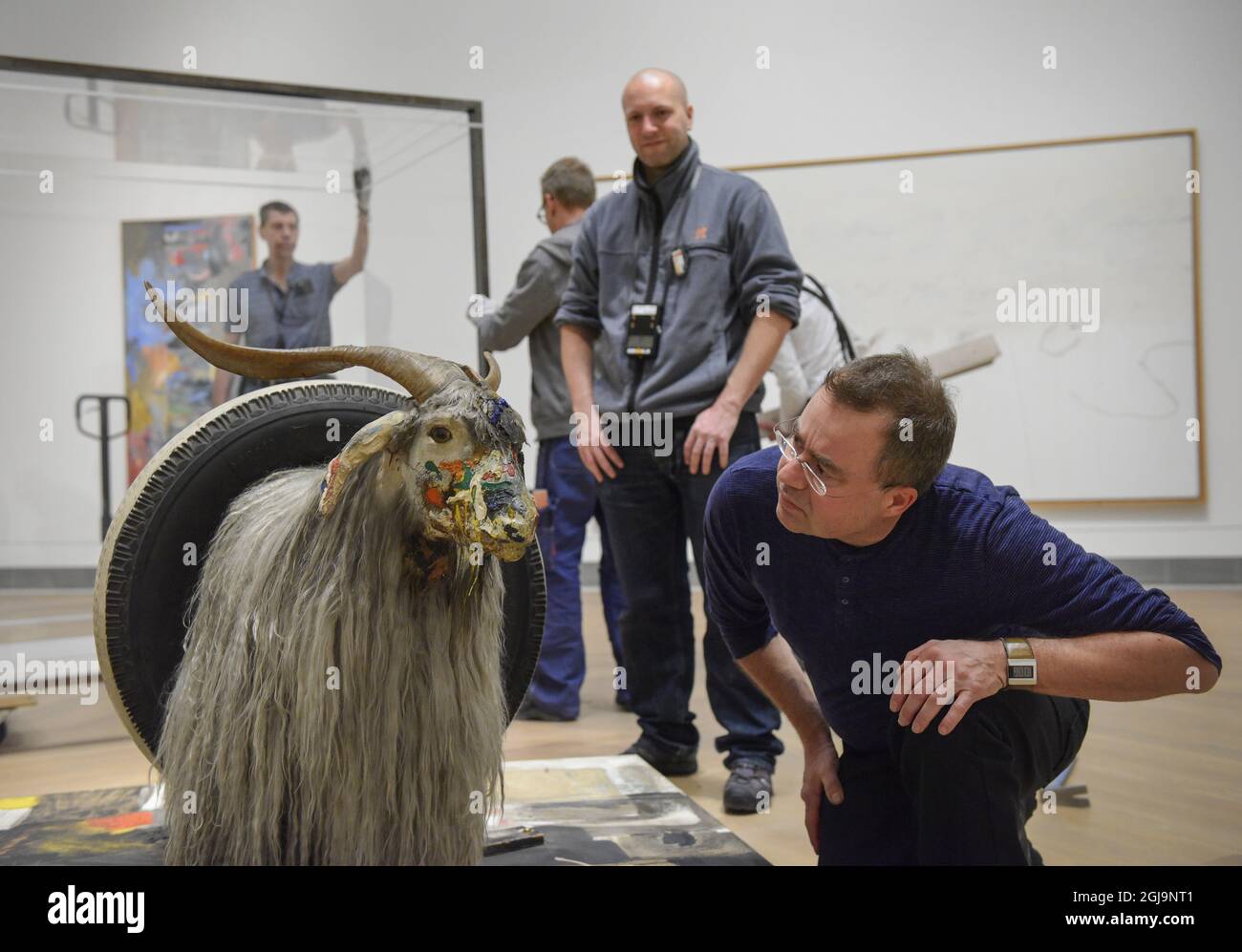 Robert rauschenberg conservators hi-res stock photography and images ...