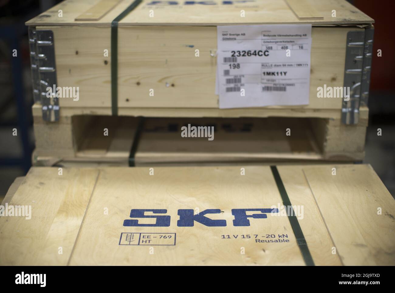 GOTEBORG 2016-01-18 Packing box for shipping of ball-bearings at the ...