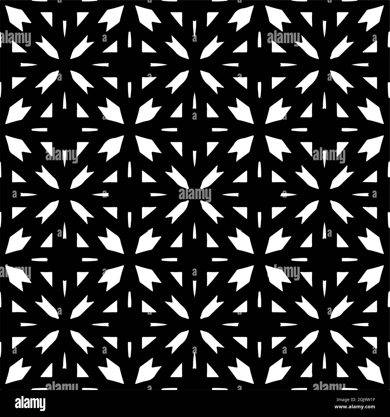 floral seamless pattern background.Geometric ornament for wallpapers ...