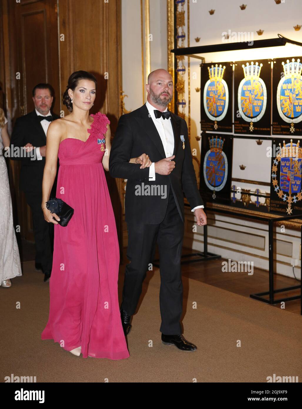 STOCKHOLM 2016-04-30 Emma Magnuson and Oscar Magnuson arriving at the ...