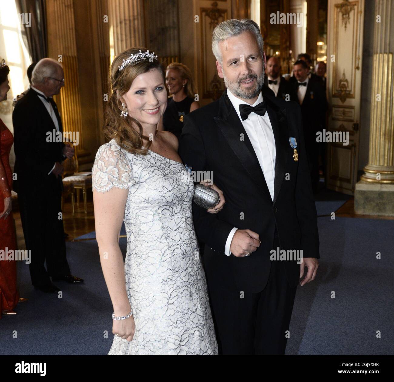 STOCKHOLM 2016-04-30 Princess Martha Louise and her huband Mr Ari Behn ...