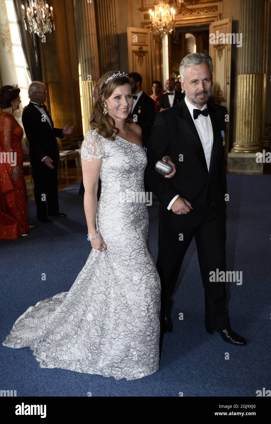 STOCKHOLM 2016-04-30 Princess Martha Louise and her huband Mr Ari Behn ...