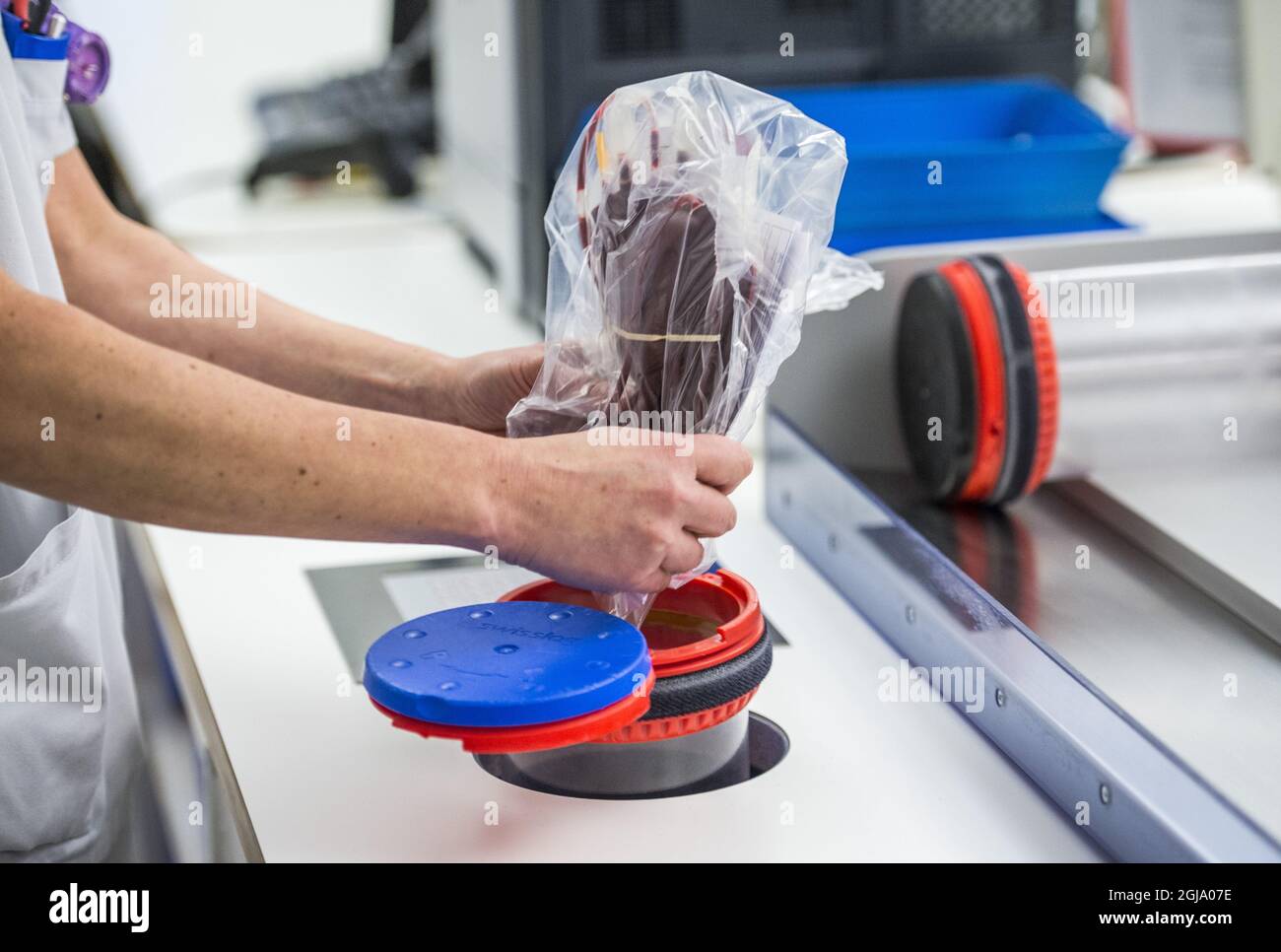 Pneumatic tube system hi-res stock photography and images - Alamy