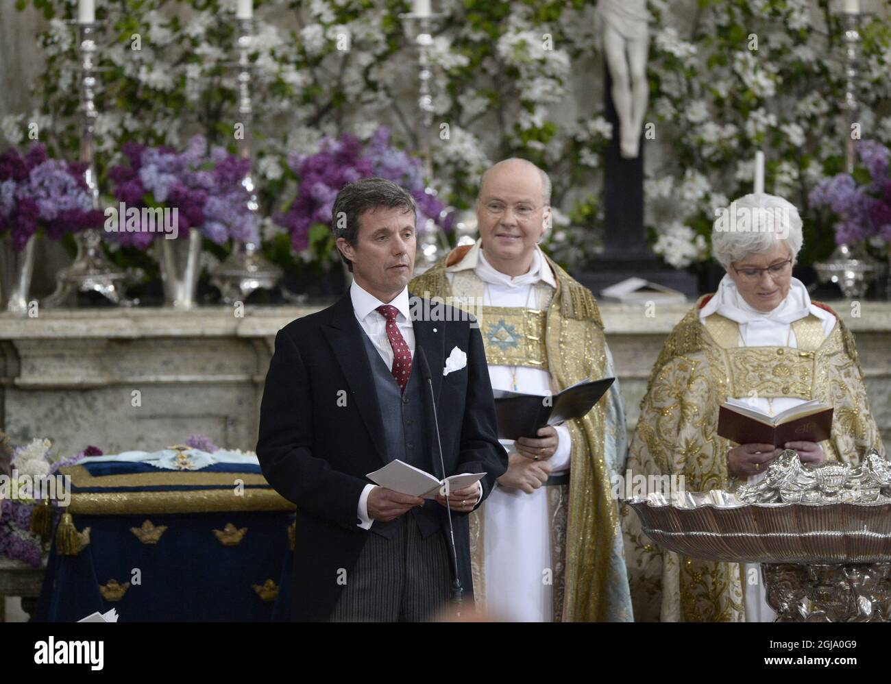 STOCKHOLM 2016-05-27 Crown Prince Frederik of Denmark, Prince Oscars ...