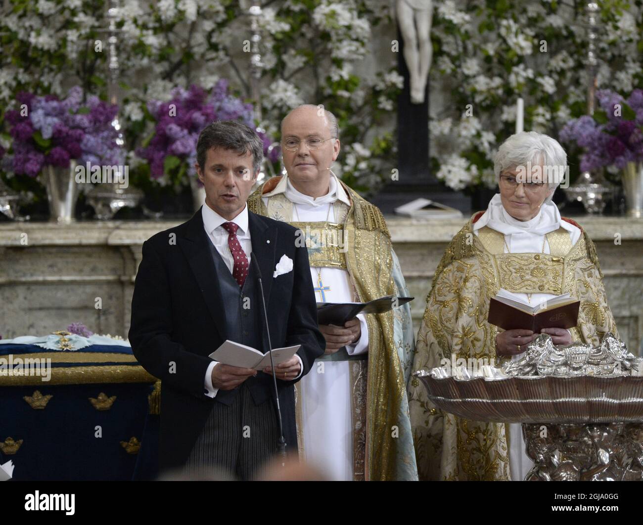 STOCKHOLM 2016-05-27 Crown Prince Frederik of Denmark, Prince Oscars ...