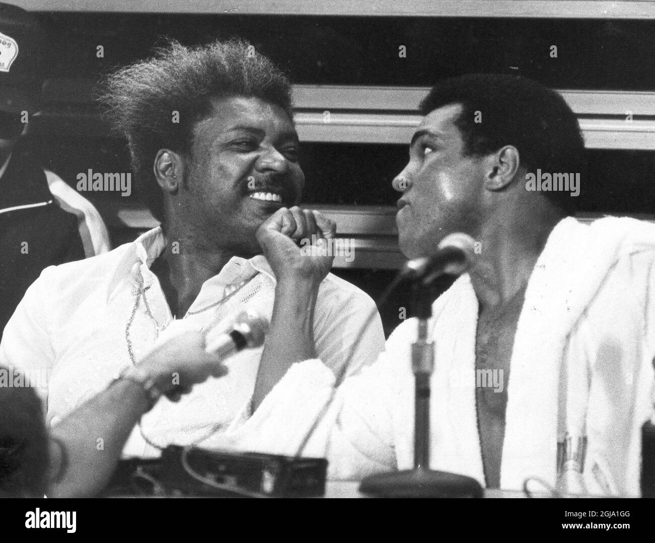 USA 1970 Boxing promotor Don King and Wolrd Boxing Champion Muhammad ...