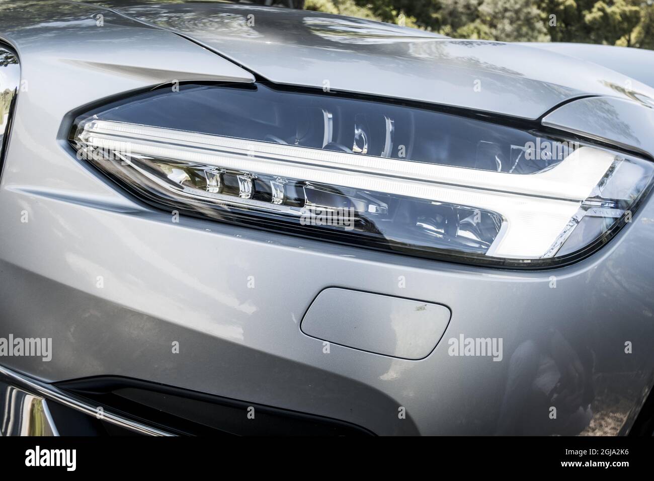 MALAGA 2016-06-01 Volvo V90 D5 head lights Foto: Magnus Hjalmarson ...