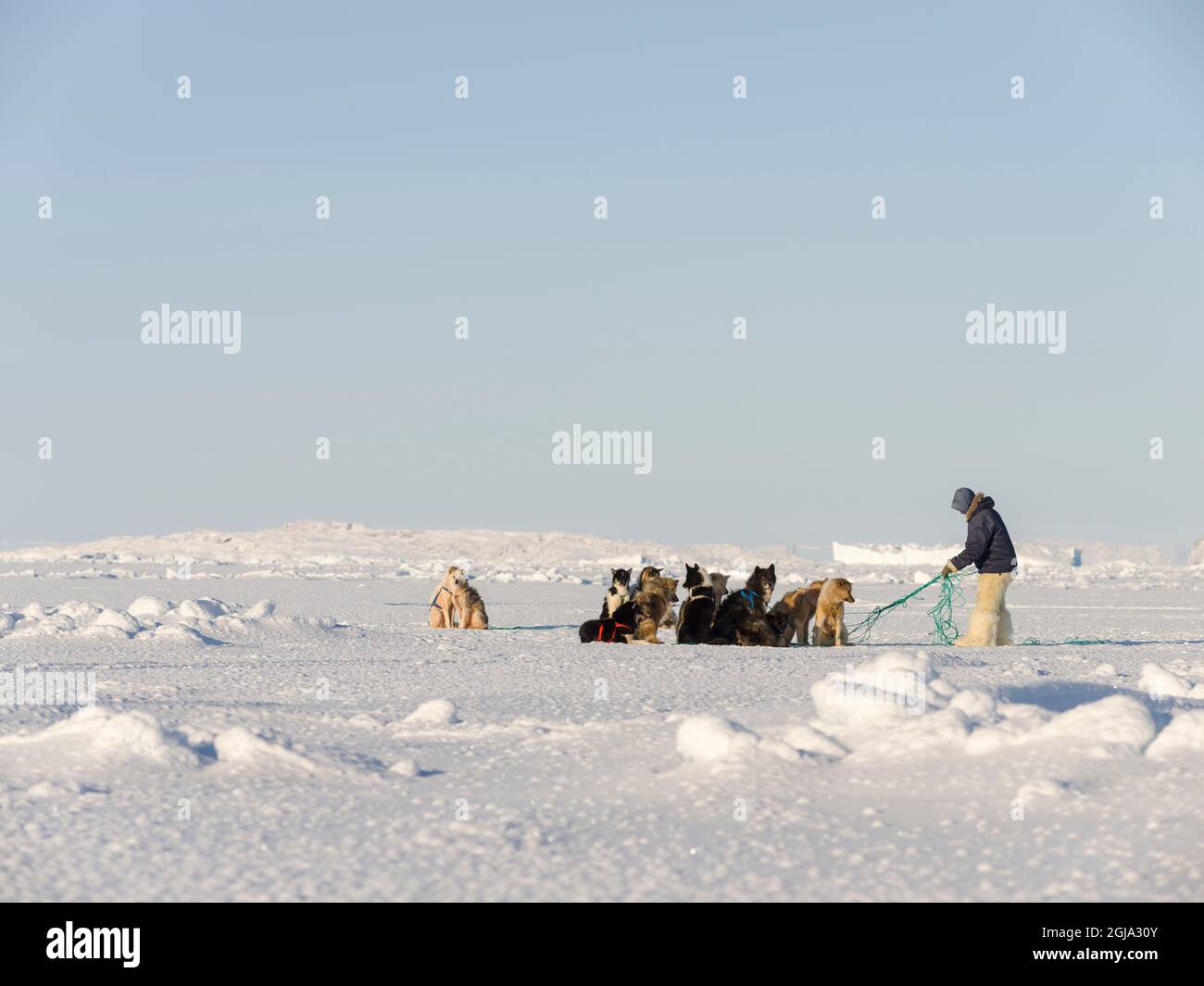 Greenland inuit fur hi-res stock photography and images - Alamy