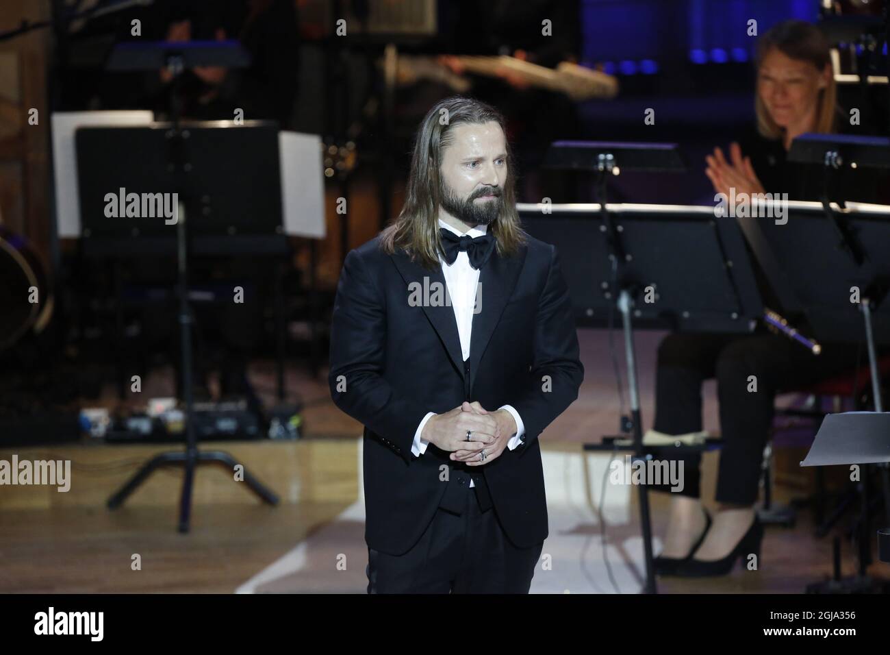 STOCKHOLM 20160616 Swedish music producer Max Martin during the Polar ...