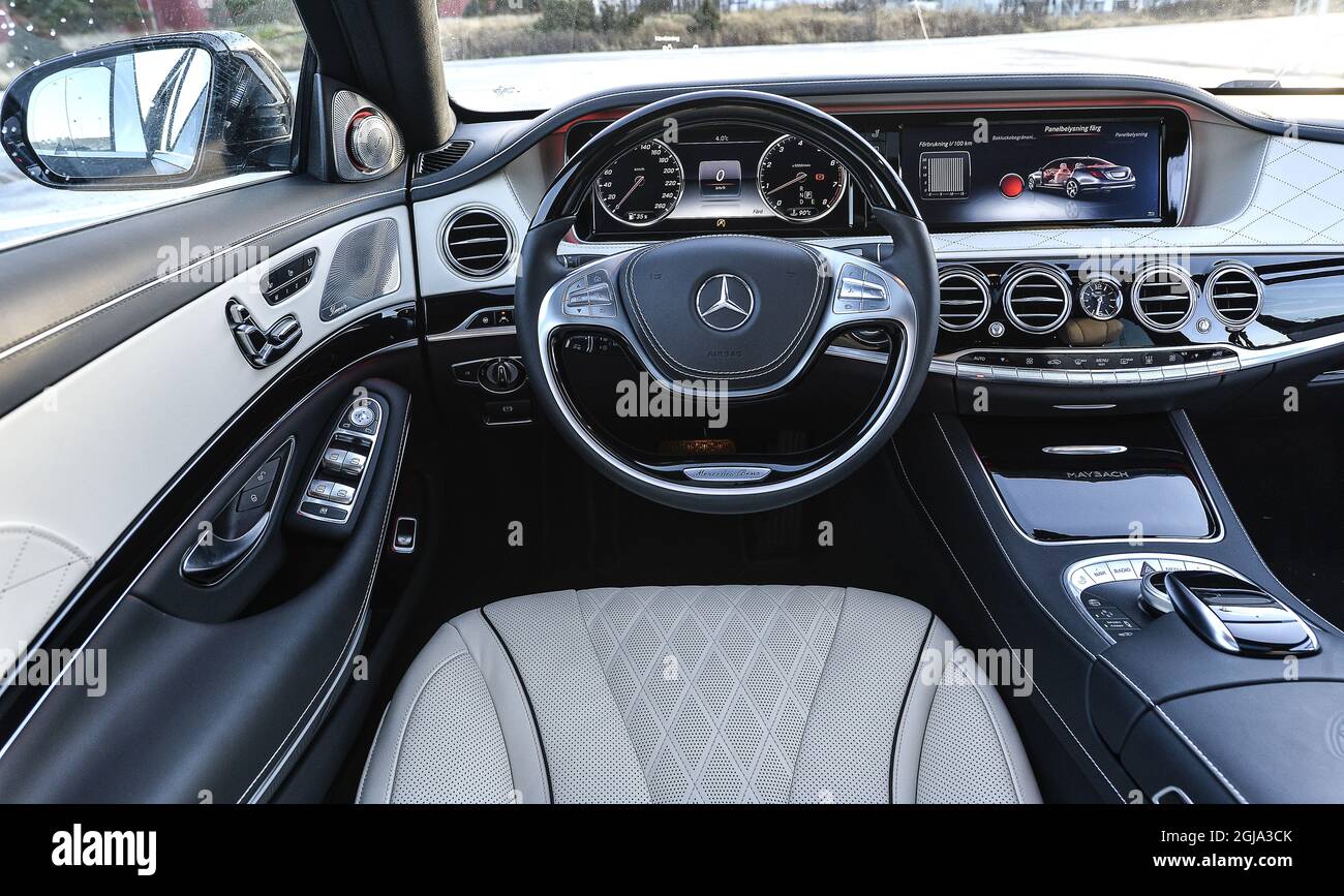 UPPSALA 2015-12-03 Mercedes-Maybach S 500 4Matic. Internet Foto: Anders ...