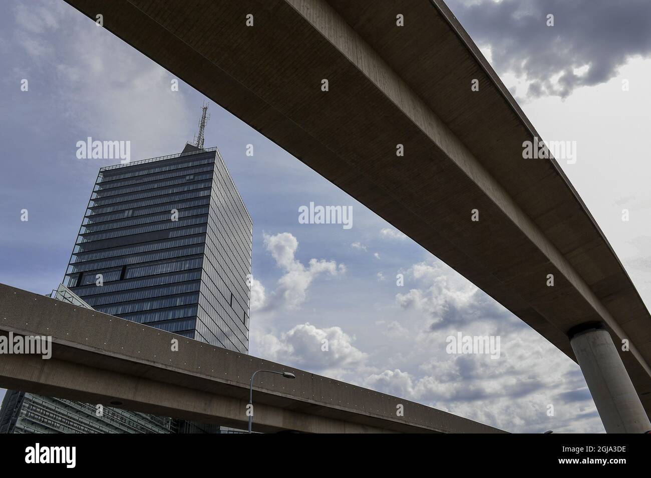STOCKHOLM 20160615 Kista Science Tower in the suburb of Kista Stockholm ...