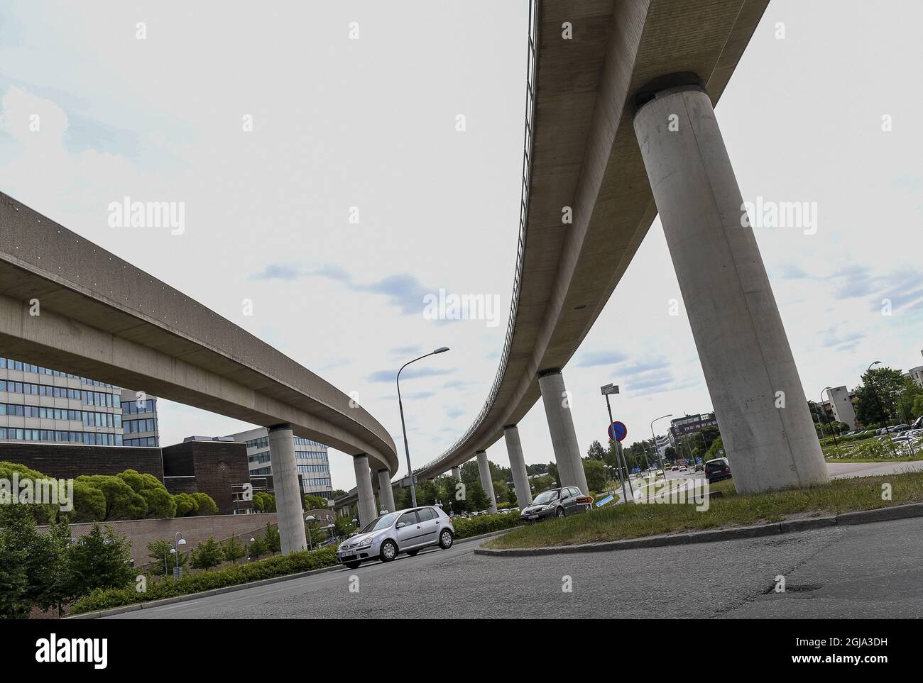 STOCKHOLM 20160615 Kista Science Tower in the suburb of Kista Stockholm ...