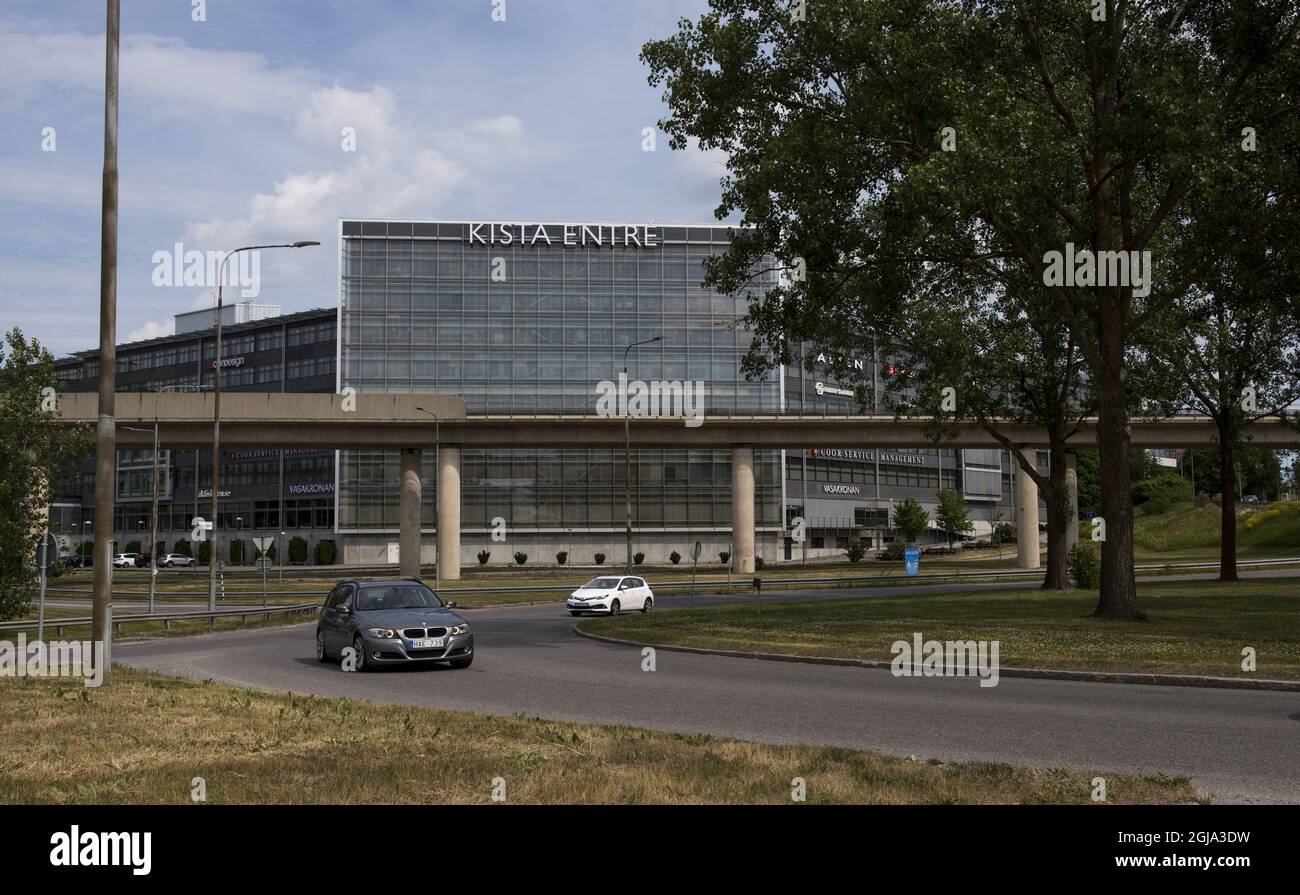 STOCKHOLM 20160615 Kista Science Tower in the suburb of Kista Stockholm ...