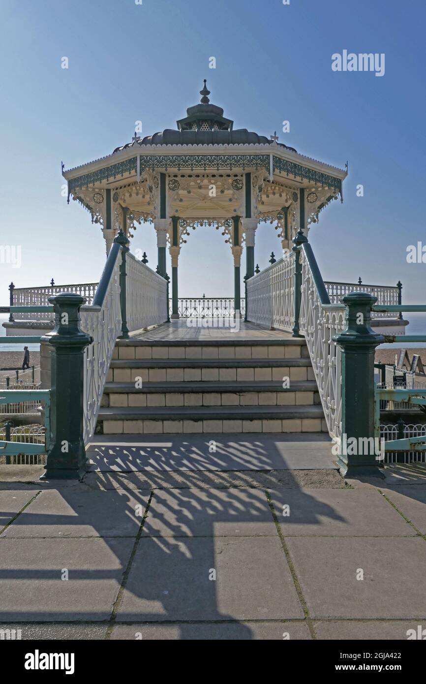 Brighton Victorian Bandstand Stock Photo - Alamy