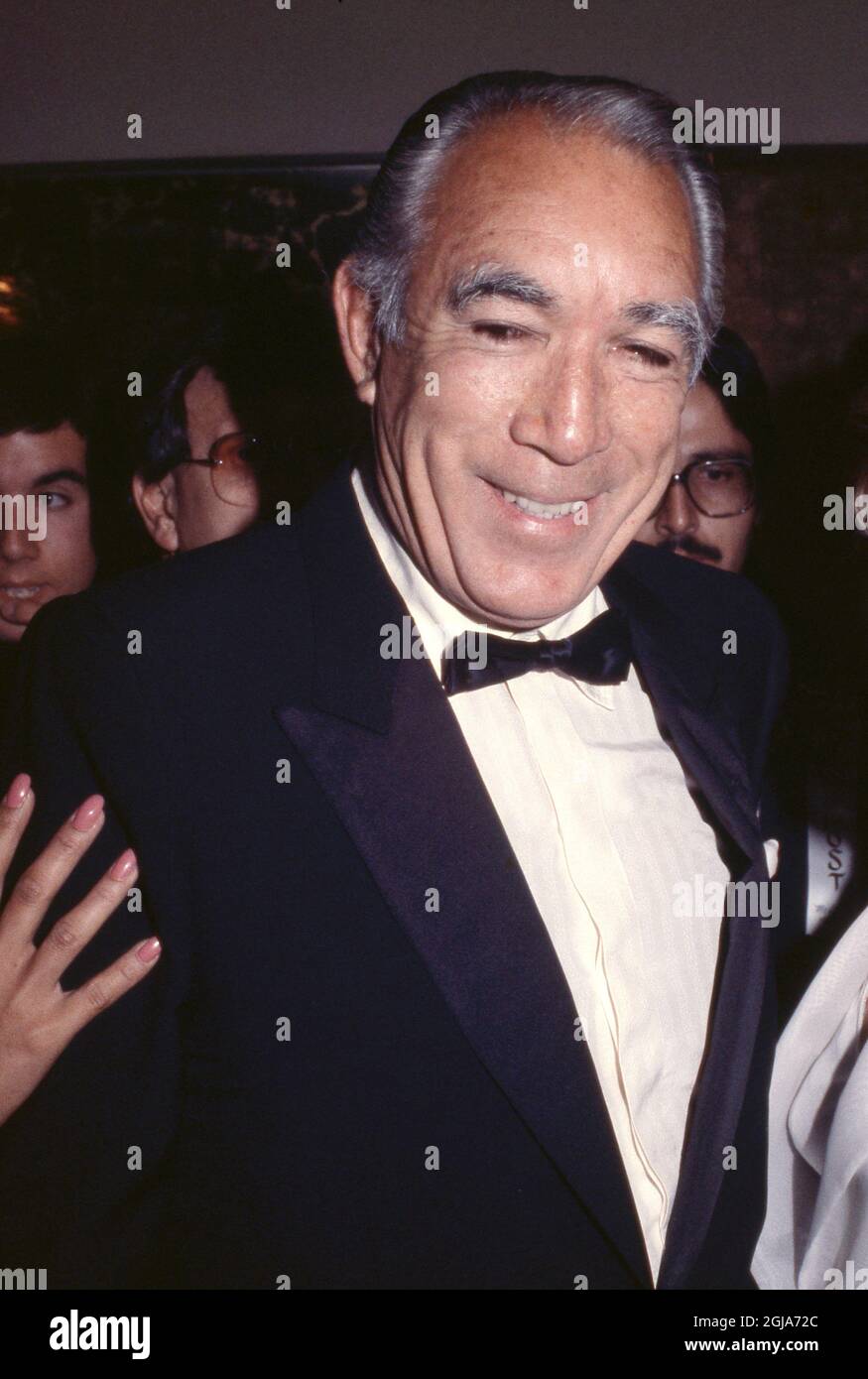 Anthony Quinn Circa 1980's Credit: Ralph Dominguez/MediaPunch Stock ...