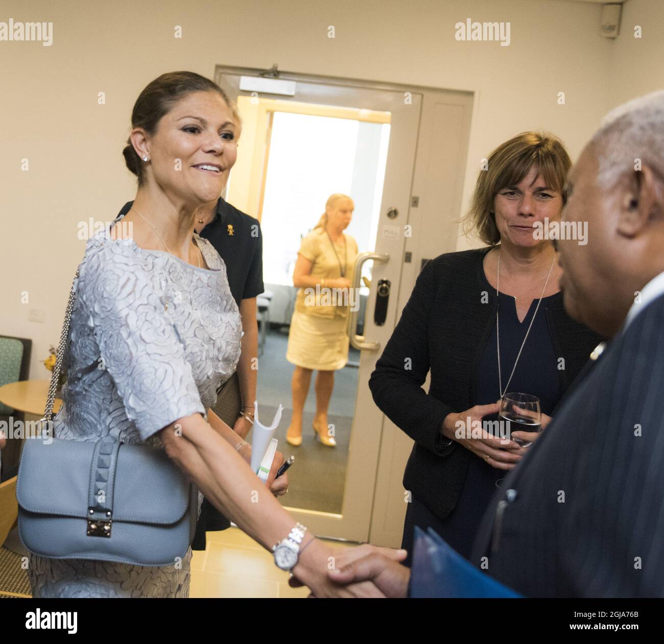 NEW YORK 20160918 Crown Princess Victoria and Minister for ...