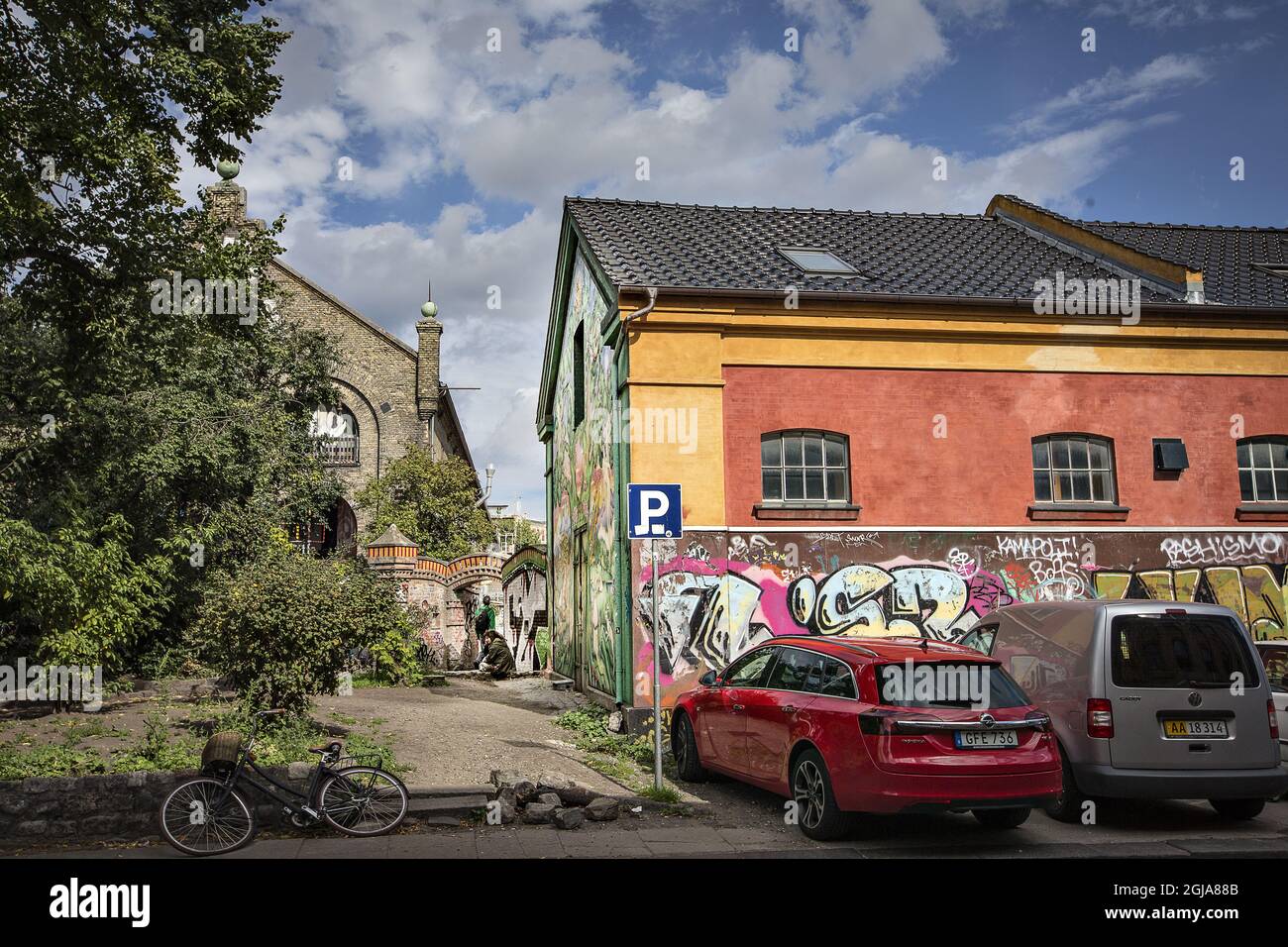 COPENHAGEN 2016-09-01 Christiania, also known as Freetown Christiania ...