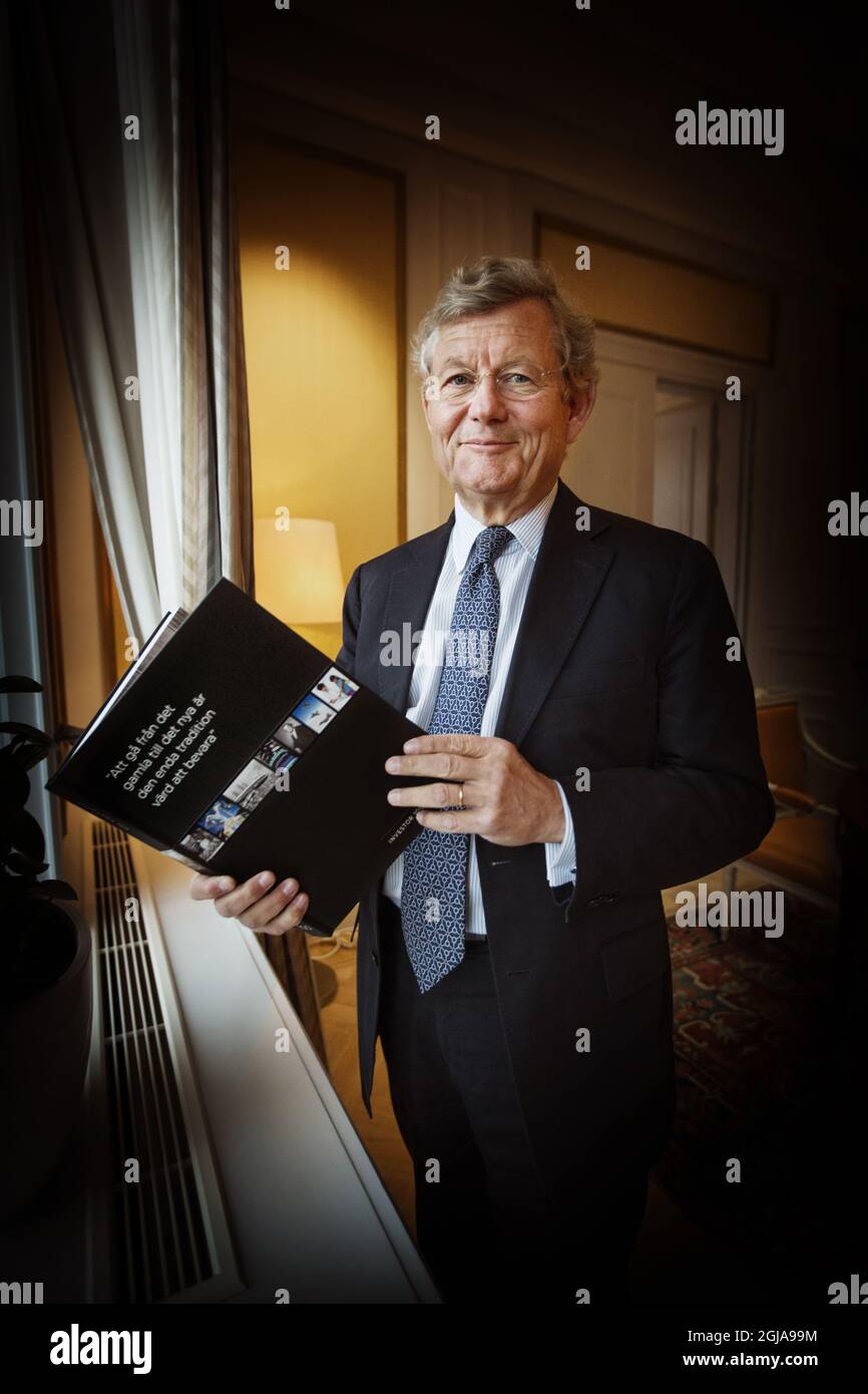 STOCKHOLM 2016-10-12 Jacob Wallenberg, Swedish banker and industrialist ...