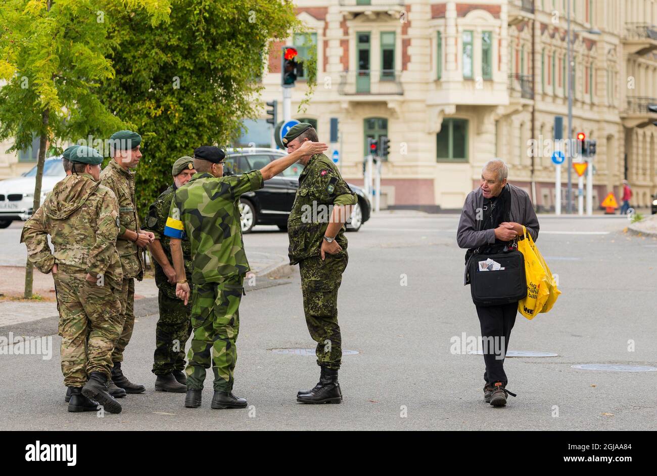 Swedish military exercise hi-res stock photography and images - Alamy