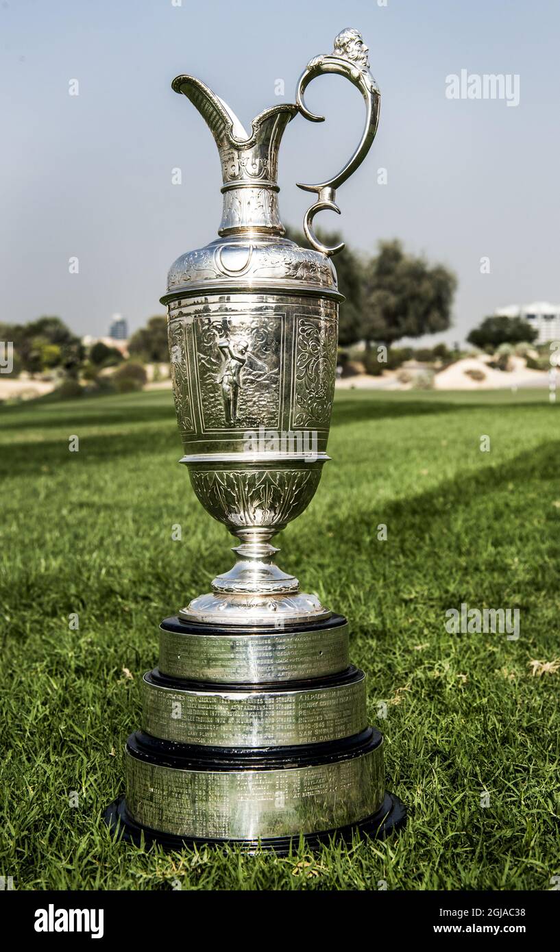 2016-11-21 British Open, golf, the claret jug, sports, prize, cup ...