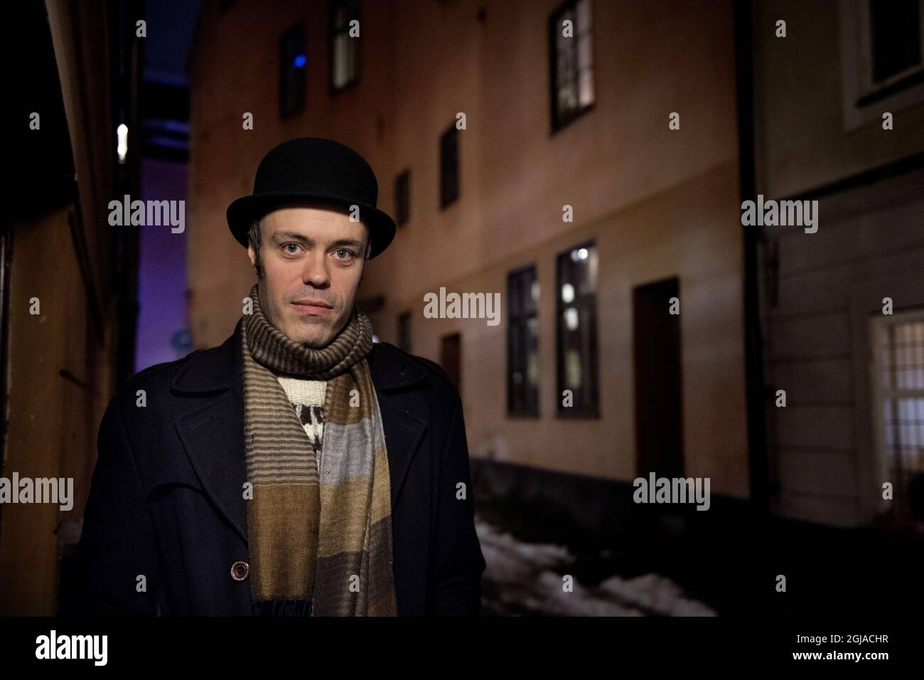 STOCKHOLM 20161114 Eirikur Orn Norddahl novelist from Iceland in Sweden ...