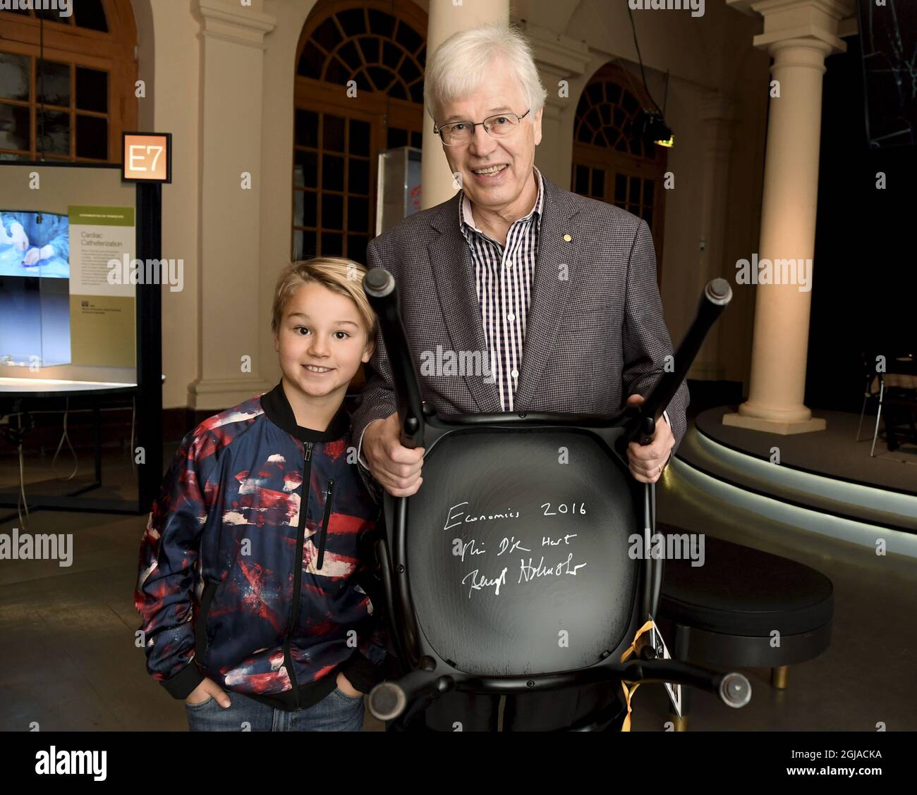 STOCKHOLM 20161206 Bengt Holmstrom of Finland, Nobel laureate in ...