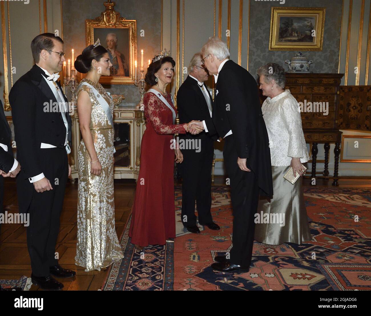 STOCKHOLM 2016-12-11 Prince Daniel, Crown Princess Victoria, Queen ...