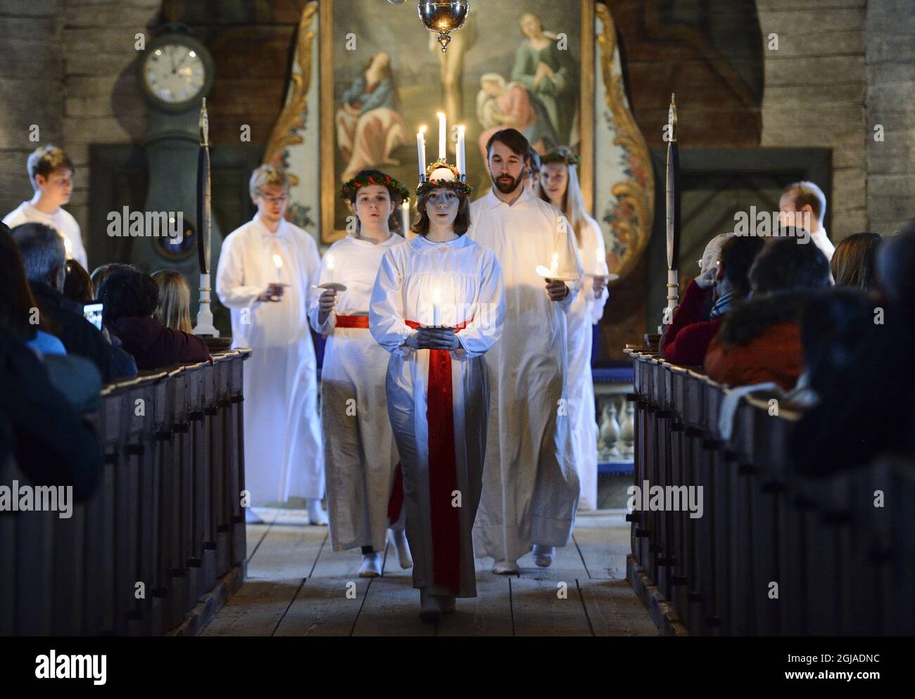 Lucia choir hi-res stock photography and images - Alamy