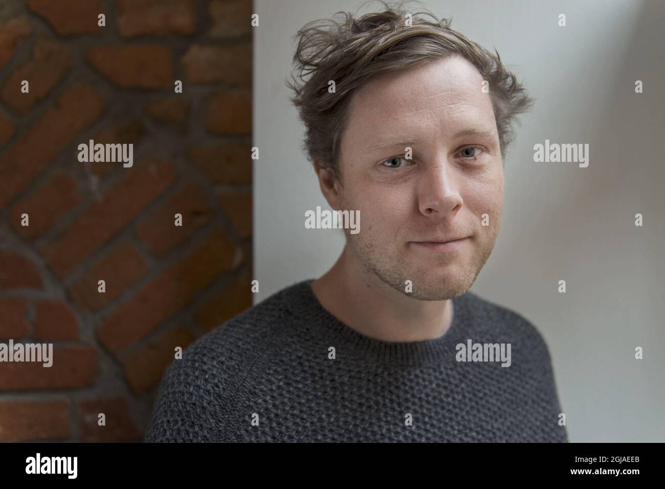 STOCKHOLM 20161207 British novelist Max Porter in Sweden to promte his ...