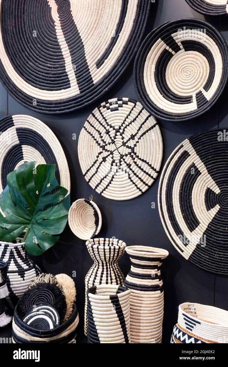African baskets hi-res stock photography and images - Alamy
