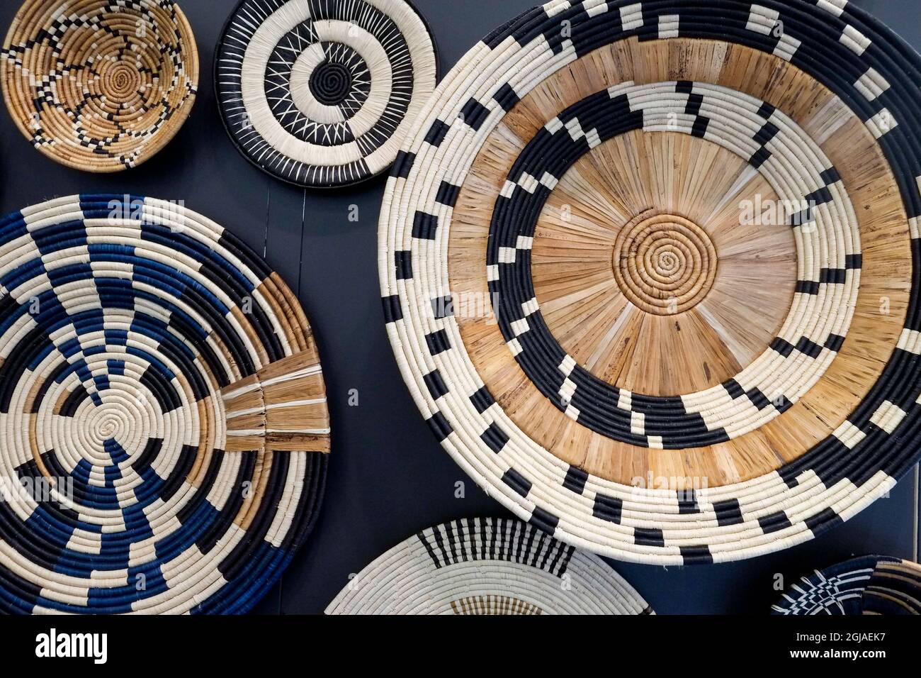 African baskets hi-res stock photography and images - Alamy