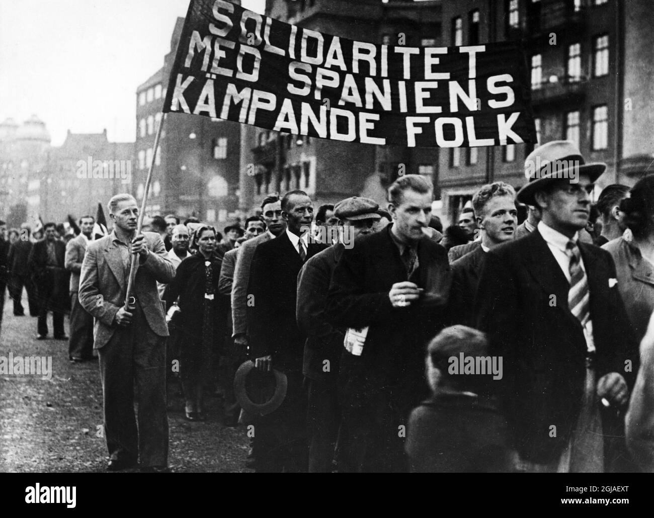Spanish Civil War, demonstrations Stock Photo - Alamy