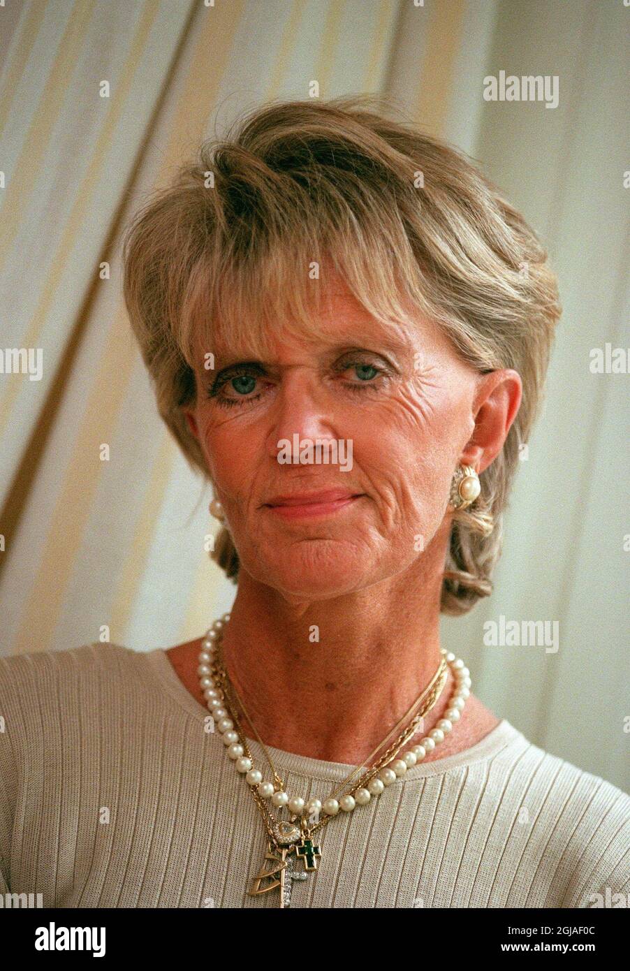 Stockholm 971001 Princess Birgitta of Sweden Foto: Gunnar Seijbold Code ...