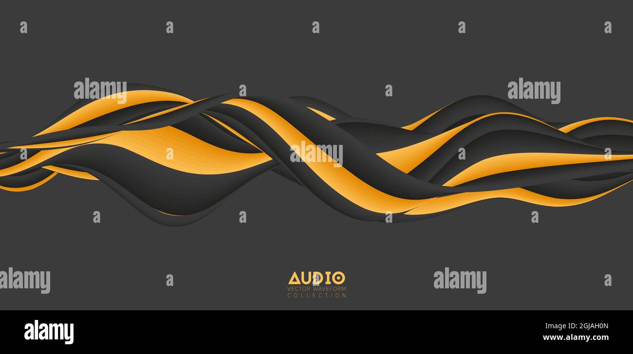 Sound spectrum analysis Stock Vector Images - Alamy