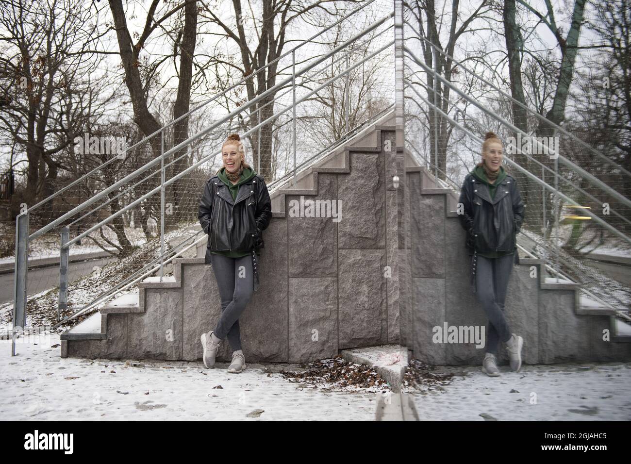 STOCKHOLM 20170206 Norwegian singer Gabrielle Foto: Noella Johansson ...