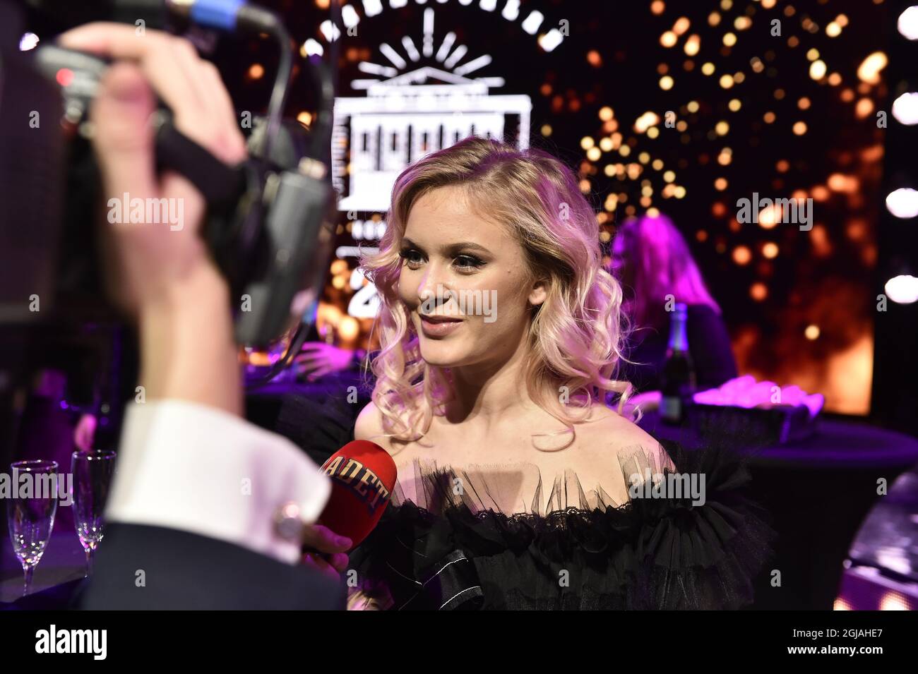 STOCKHOLM 2017-02-28 Swedish singer Zara Larsson during the Swedish ...