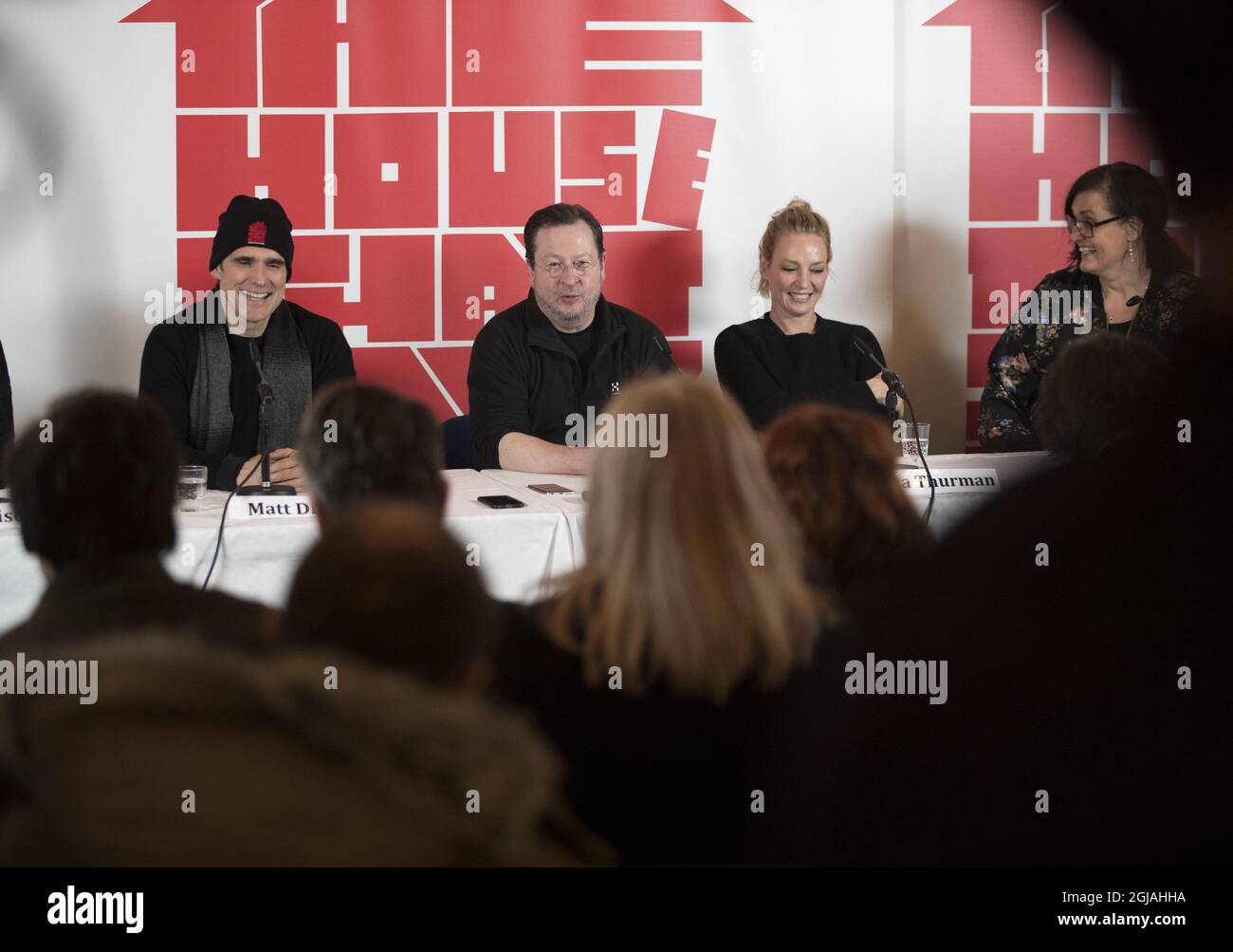 BENGTSFORS 2017-03-07 Actor Matt Dillon, director Lars von Trier and ...