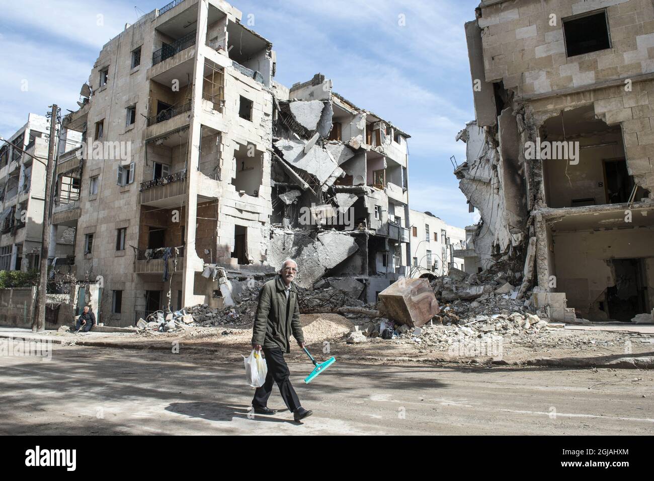 Syria aleppo street scene hi-res stock photography and images - Alamy