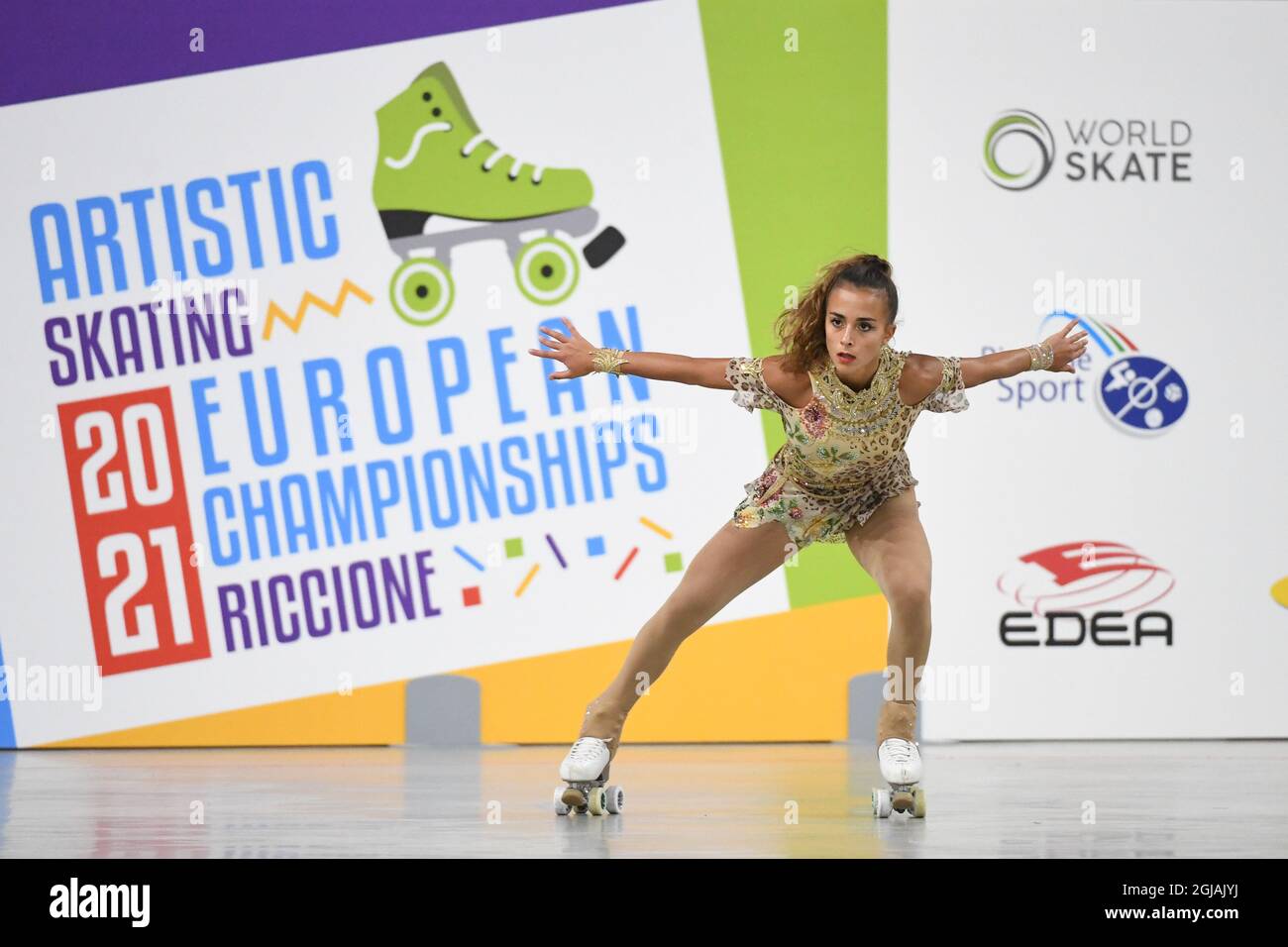 ROBERTA SASSO, Italy, performing in Junior Solo Dance - Free Dance at ...