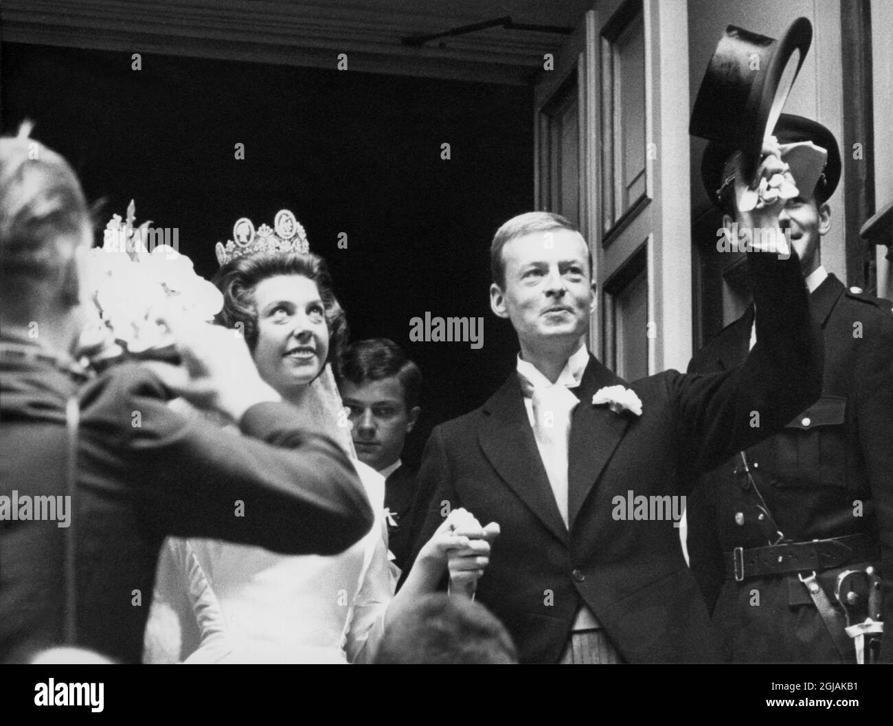 The wedding of Princess Desiree ( Kings sister) and Baron Niclas ...