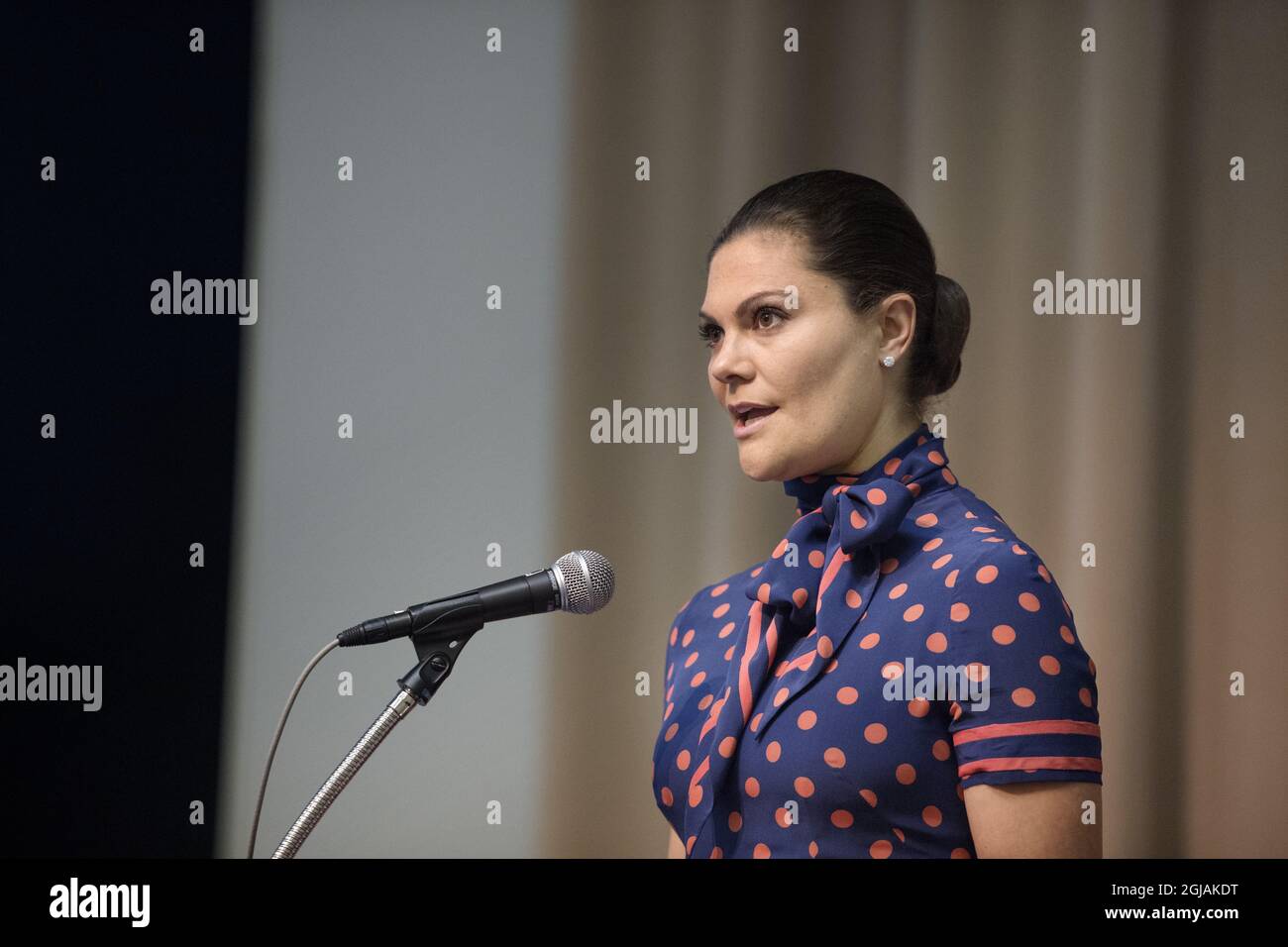 TOKYO 20170419 Crown Princess Victoria during a seminar on the UN ...