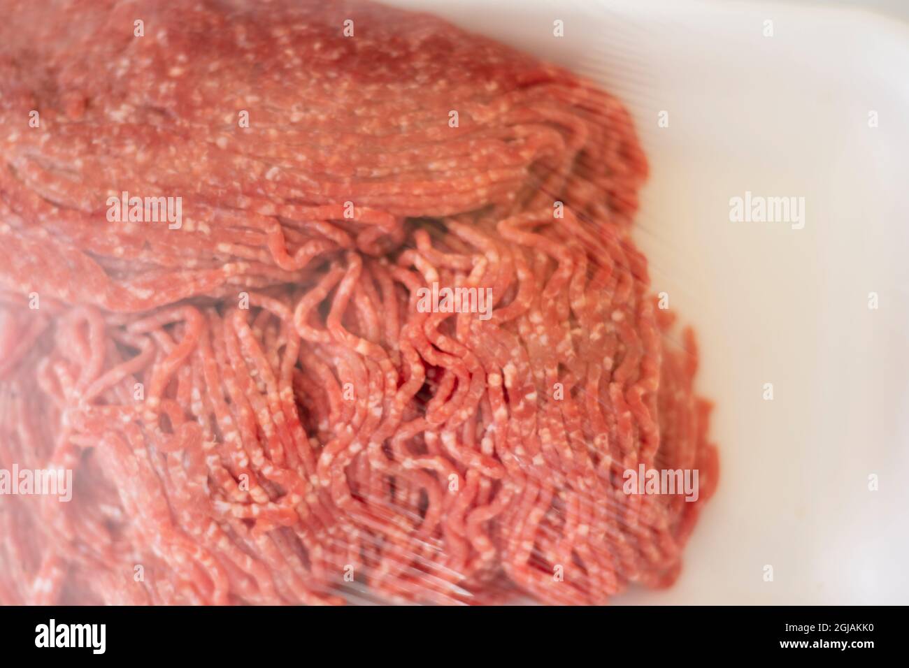 Close up lean ground beef hi-res stock photography and images - Alamy