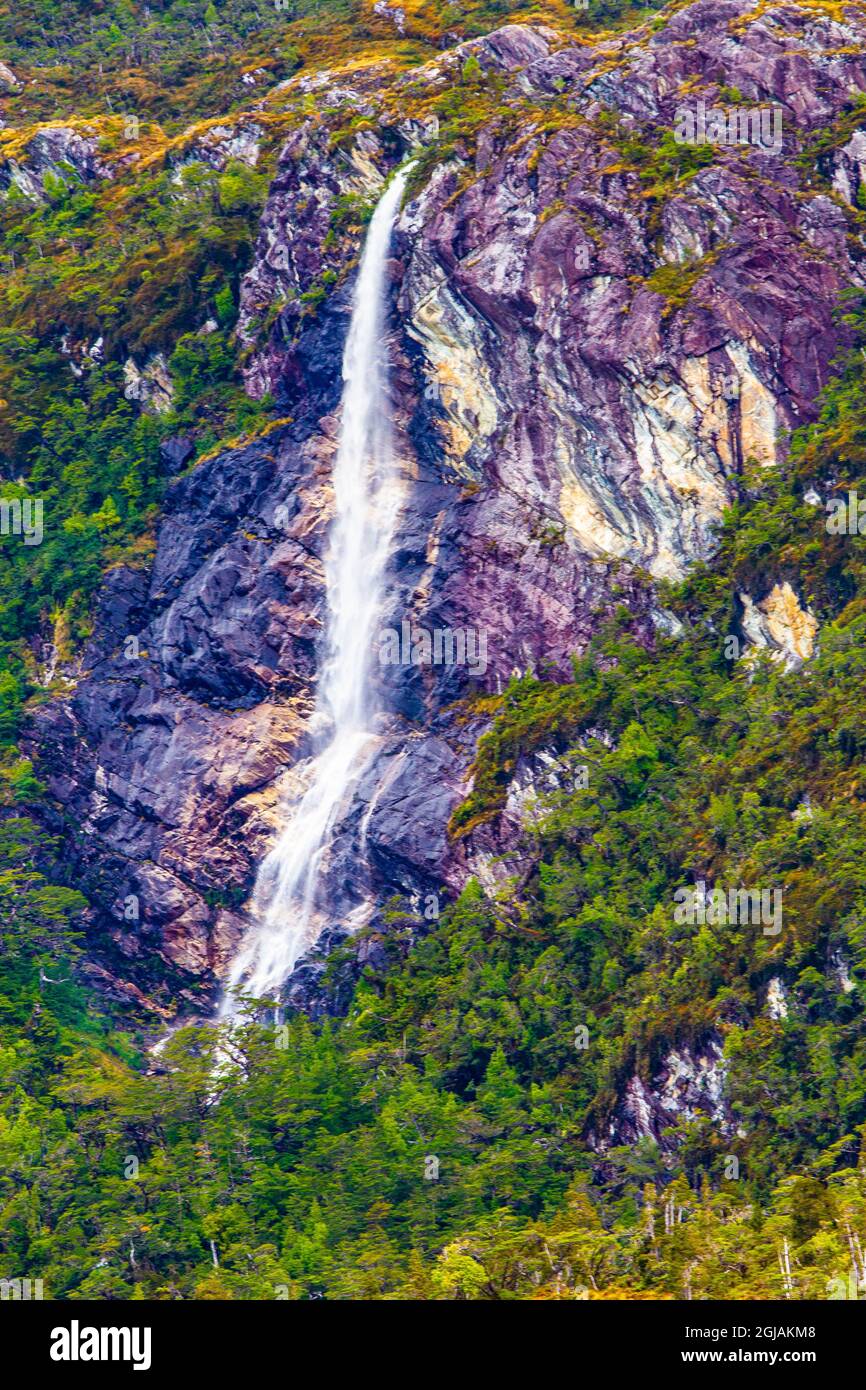 Chile waterfall hi-res stock photography and images - Alamy