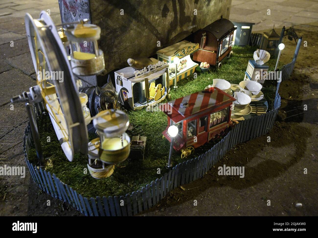 Miniature amusement park for mice called "Tjoffsans tivoli" Malmo ...